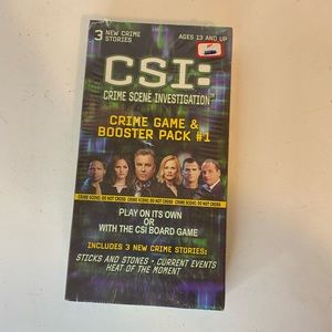 Toys | Csi Crime Scene Game Booster Pack 1 3 New Crime Cases Tv Series ...